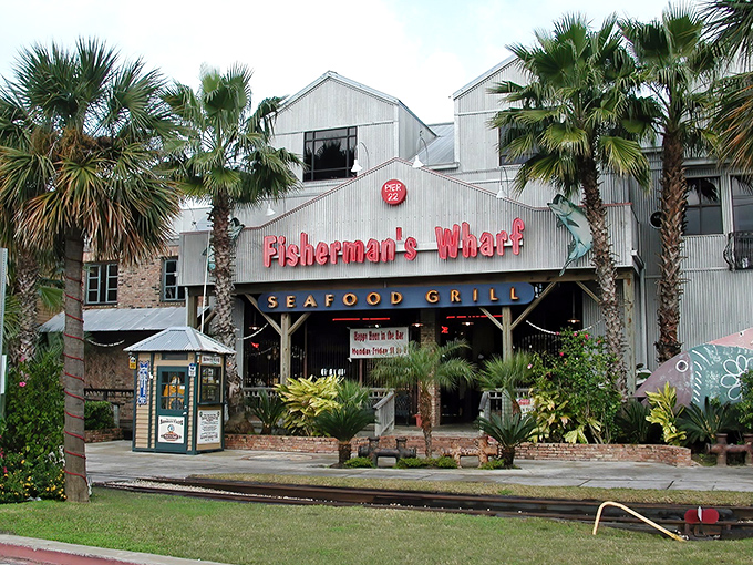 This weathered waterfront gem looks like it's been serving incredible seafood since pirates roamed these waters.