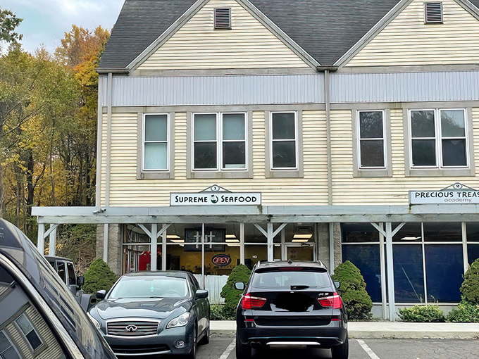 The unassuming exterior of Supreme Seafood Restaurant hides culinary treasures that would make Neptune himself swim upstream for a reservation.