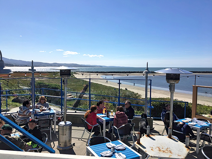Sun-drenched afternoons transform this deck into California's answer to the Amalfi Coast&mdash;just swap the Mediterranean for Pacific crab.