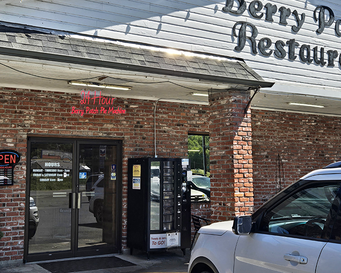 The unassuming brick exterior of The Berry Patch Restaurant hides culinary treasures that would make even the most jaded food critic weep with joy.
