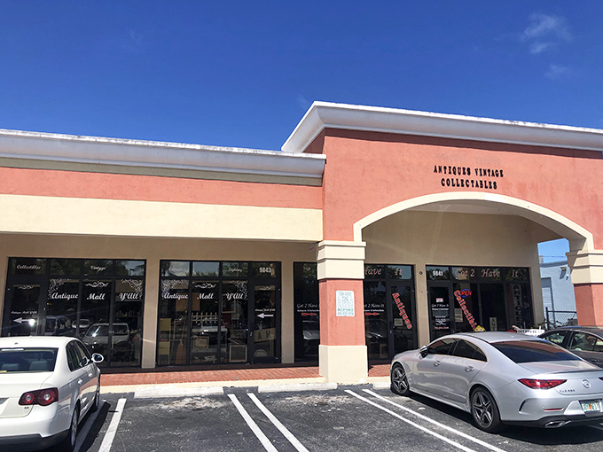 Narrow pathways to the past! Every aisle at Antique Mall Y'All is like a time tunnel where your $40 adventure begins among treasures waiting to be discovered.