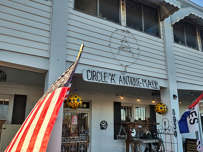 The unassuming exterior of Circle "A" Antique Mall belies the treasure trove within. Like a time capsule waiting to be opened, this Rustburg gem beckons explorers.