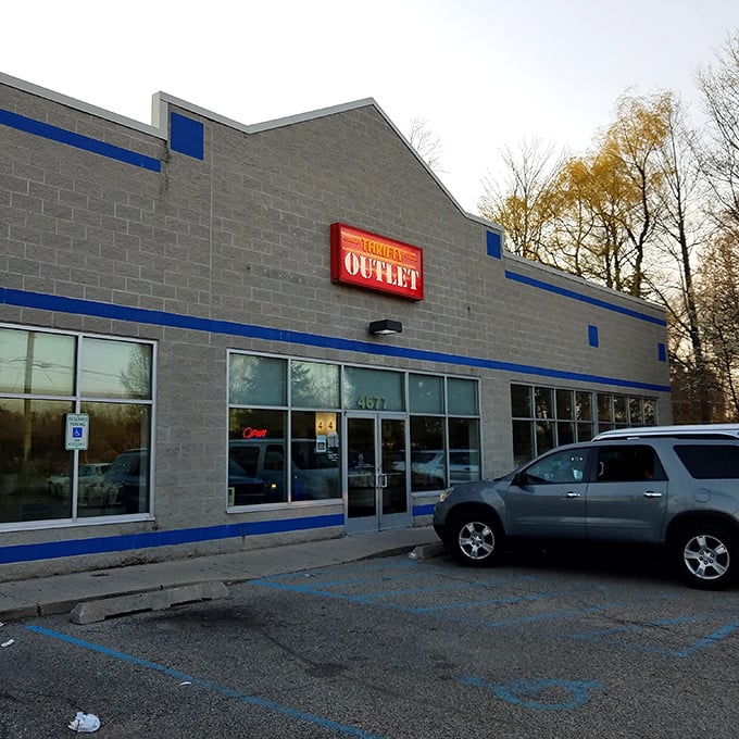 The unassuming exterior promises adventure inside &ndash; like finding buried treasure in your neighbor's garage sale, but better.