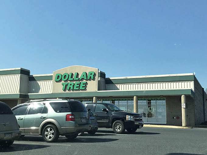 Under clear blue Pennsylvania skies, this unassuming storefront houses a universe of possibilities where Washington's face stretches further than anywhere else.
