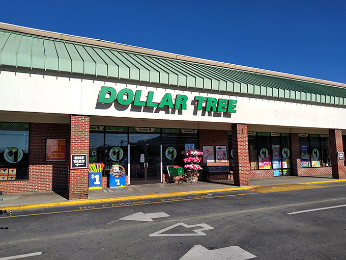 Who knew paradise had a green metal roof and automatic doors that actually work every time?