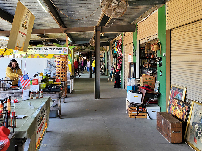 The corridors of curiosity await! At Renninger's, every stall is like opening a different chapter in America's collective attic.