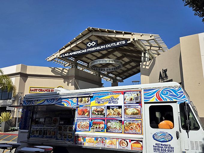 Welcome to retail paradise! Las Americas Premium Outlets greets shoppers with Mediterranean-inspired architecture and the promise of designer deals just steps from the Mexican border.