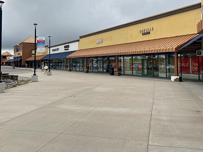 The retail promised land awaits! Albertville Premium Outlets stretches before you like a bargain hunter's yellow brick road to shopping salvation.