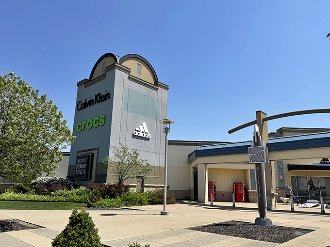 Calvin Klein, Crocs, and Adidas stand tall on this retail monument&mdash;like Mount Rushmore for fashion enthusiasts with significantly better deals.