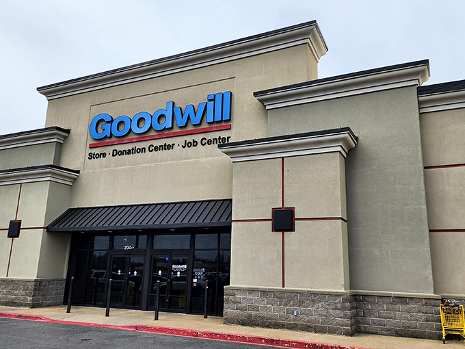 Rows of clothing stretch into the distance like a fabric fashion highway with unlimited possibilities ahead.