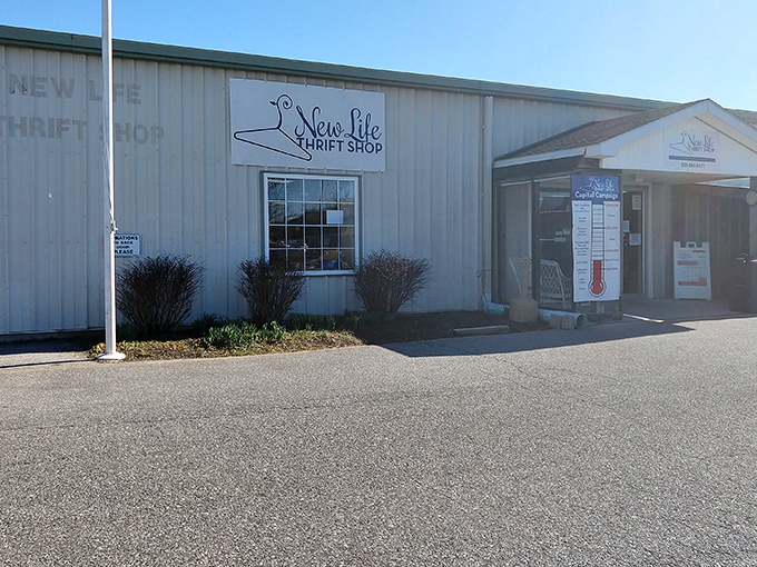 The unassuming exterior hides treasures that would make any bargain hunter's heart skip a beat.