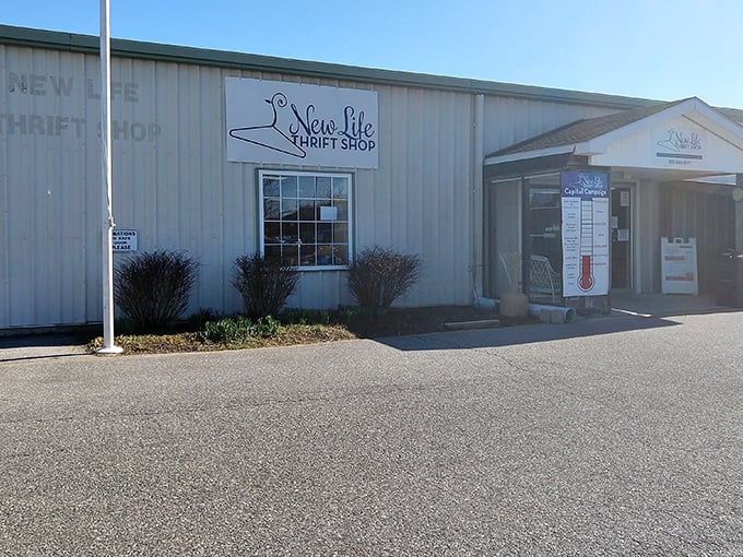 The unassuming exterior hides treasures that would make any bargain hunter's heart skip a beat.