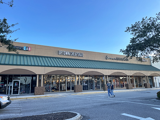 Where fashion dreams and budget realities live happily ever after. This unassuming strip mall location houses designer labels that won't require a second mortgage.