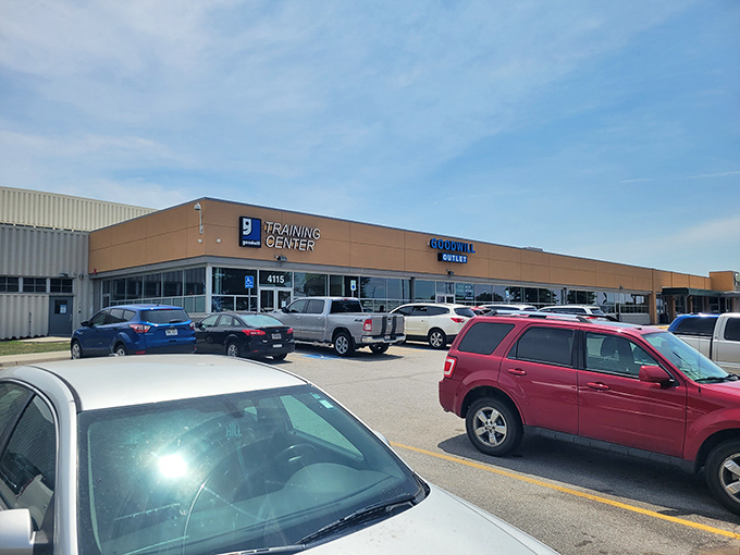 A bustling parking lot hints at the treasures within&mdash;Nebraska's savvy shoppers know where to find deals worth the drive.
