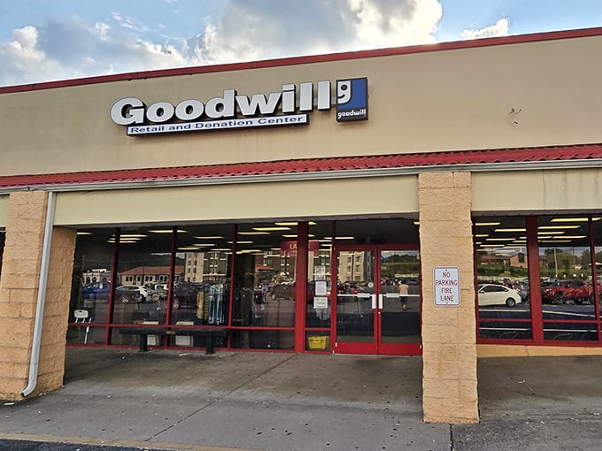 The unassuming storefront that houses fashion treasures and budget miracles. Behind these doors, your $30 transformation awaits.
