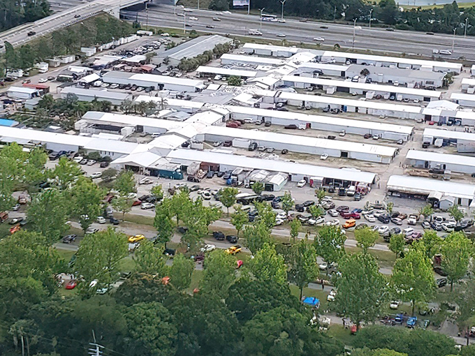 The E2 Mall corridor beckons with its bright yellow booths and endless possibilities&mdash;like a treasure map where X marks every spot.