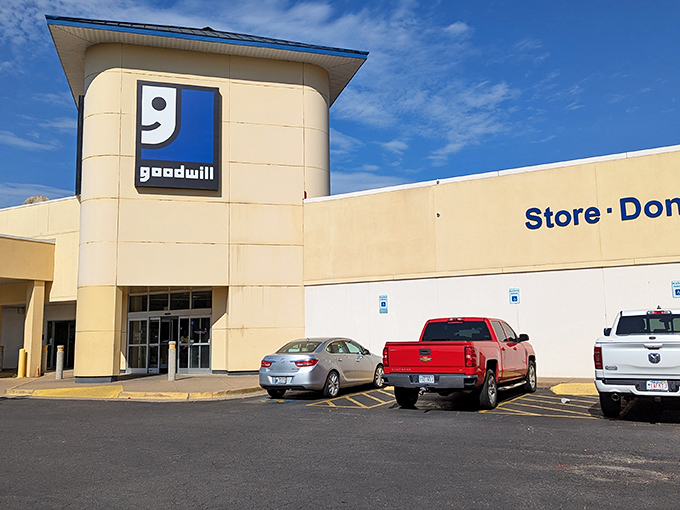 That donation drive-thru isn't just convenient&mdash;it's basically the fast-food version of doing good deeds without pants.