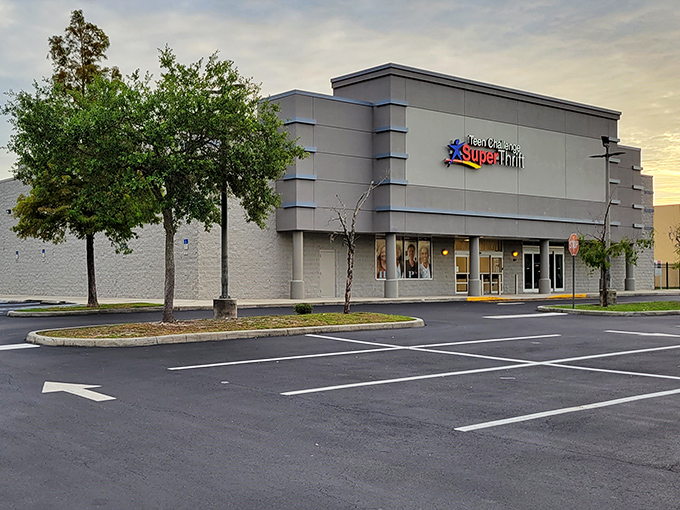 The unassuming exterior of SuperThrift belies the treasure trove within. Like finding a portal to another dimension where bargains reign supreme.