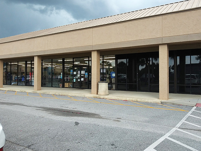 The unassuming exterior hides a wonderland of treasures within, like finding a Michelin-starred restaurant in a strip mall.