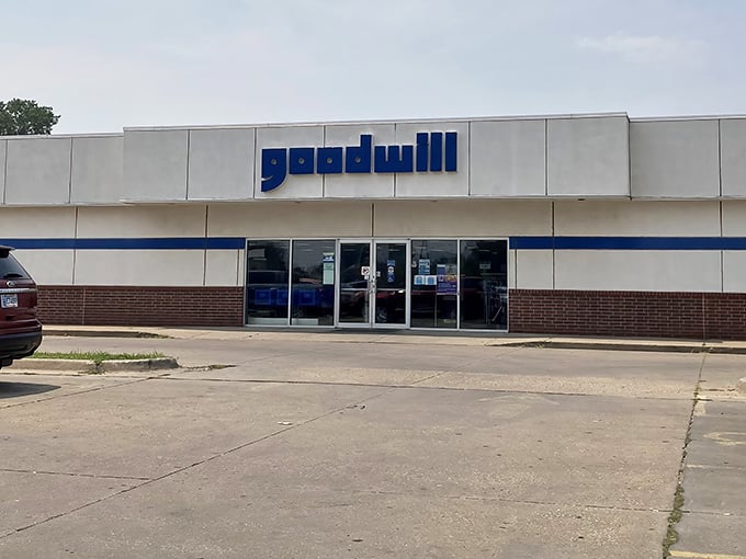 The unassuming exterior of Goodwill in Salina hides a treasure trove within. Like finding a gourmet meal at a gas station, prepare to be pleasantly surprised.