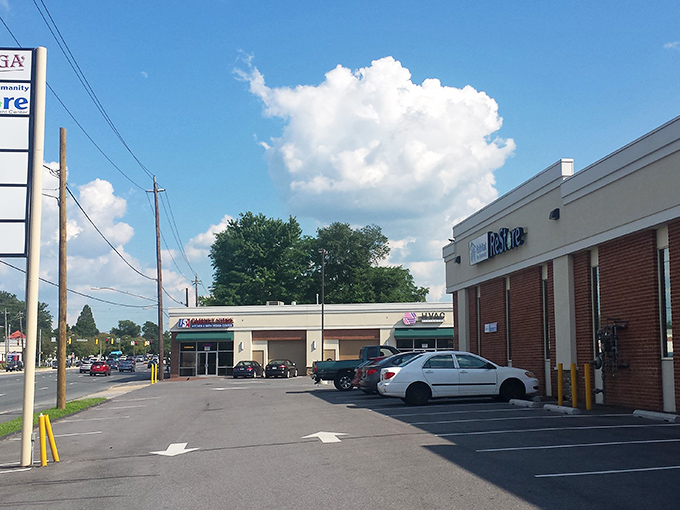 The unassuming storefront that's about to become your new favorite weekend destination for treasure hunting adventures.