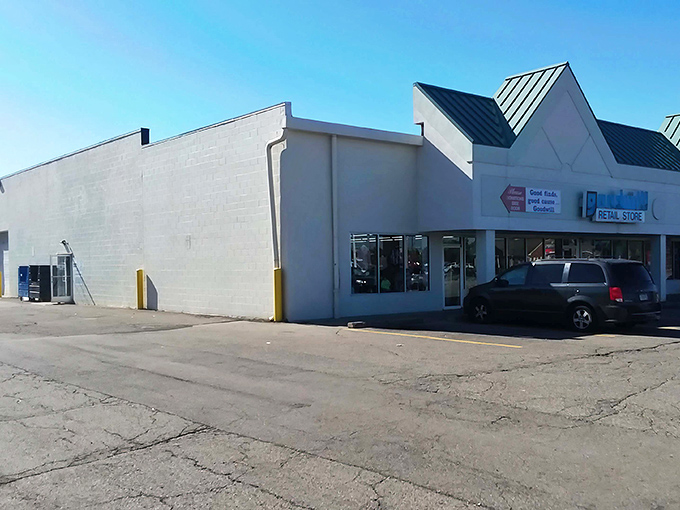 The exterior might not scream "retail wonderland," but inside this modest building lies a universe of possibilities for the patient explorer.