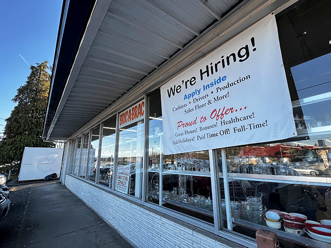 The unassuming exterior hides a treasure trove within. Like finding a secret passage in your favorite childhood book, the adventure begins here.