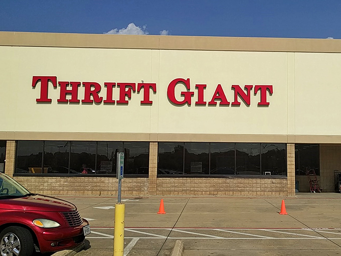 Behind Thrift Giant’s simple exterior lies a shopper’s wonderland packed with vintage finds, household gems, and unbeatable bargains.