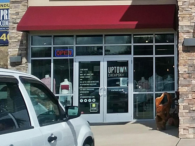 Where "open" means open season on incredible deals, and that bear statue has seen more bargain hunters than Yellowstone.