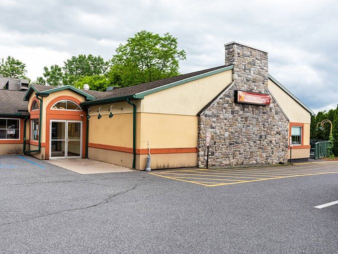 Where Sherwood Forest meets small-town Pennsylvania charm&mdash;Robin Hood's welcoming entrance invites weary travelers to trade highway miles for hoppy smiles.