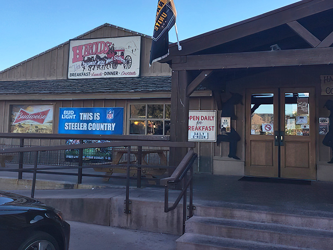 Step right up to this Western wonderland where the Old West meets your appetite for adventure.