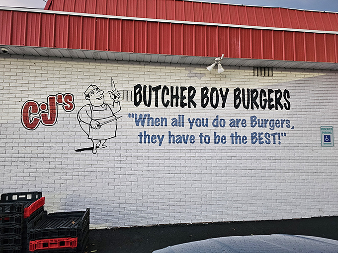 "When all you do are Burgers, they have to be the BEST!" Not just a slogan&mdash;it's a solemn vow.