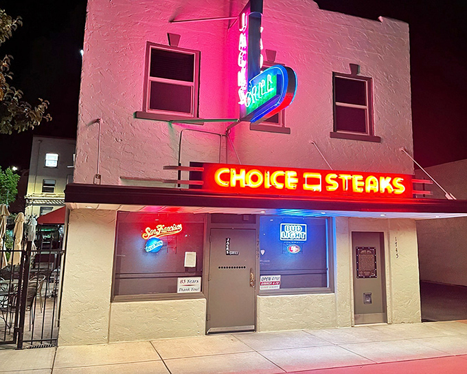 That neon glow isn't just lighting up the night&mdash;it's been beckoning hungry travelers to this Redding institution for generations.