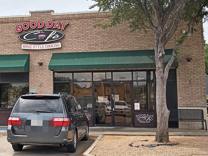 Tucked into this unassuming strip mall is a breakfast sanctuary that proves the best Texas treasures don't need fancy packaging.