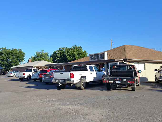 A packed parking lot in West Texas is the surest sign you've found culinary gold. No marketing campaign necessary when the food speaks this loudly.