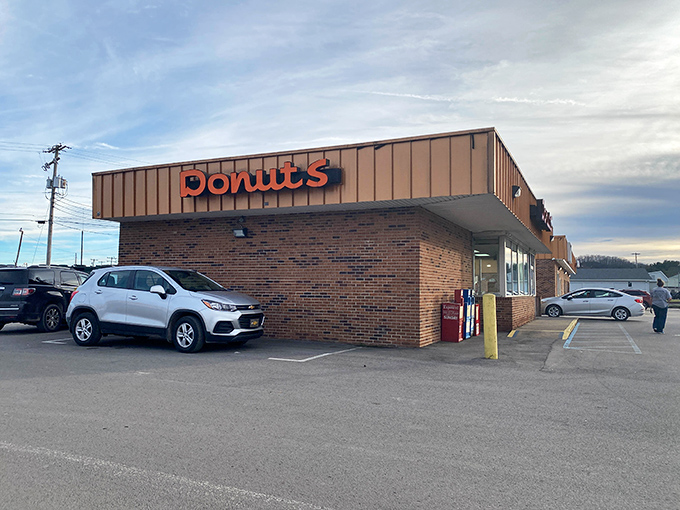 That classic roadside sign isn't just pointing you toward donuts&mdash;it's pointing you toward breakfast salvation in Buckhannon.