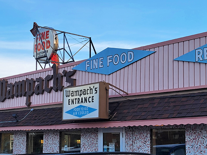 Wampach's iconic vintage sign promises "FINE FOOD" &ndash; a nostalgic beacon of comfort that's been drawing hungry Minnesotans for generations.