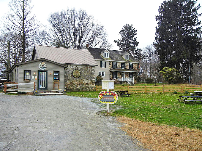 Classic red barn meets luxury cars&mdash;only at Woodside Farm Creamery, where both ice cream and automobile enthusiasts find their happy place.