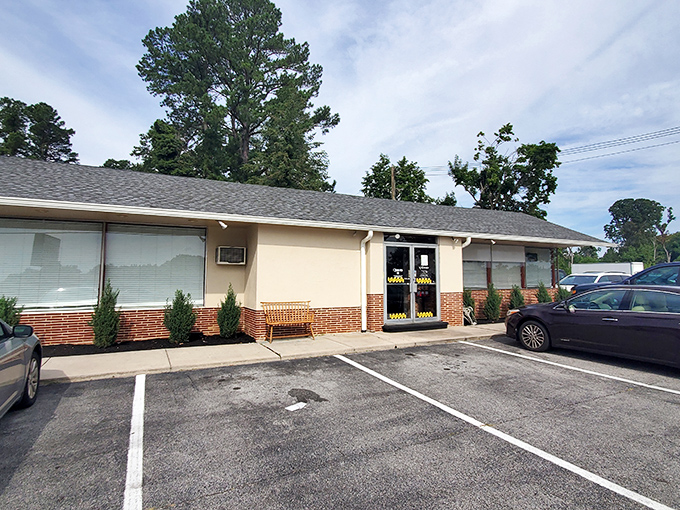 The unassuming exterior of Odessa Diner stands like a beacon of breakfast hope along the roadside, promising comfort food salvation to hungry travelers.