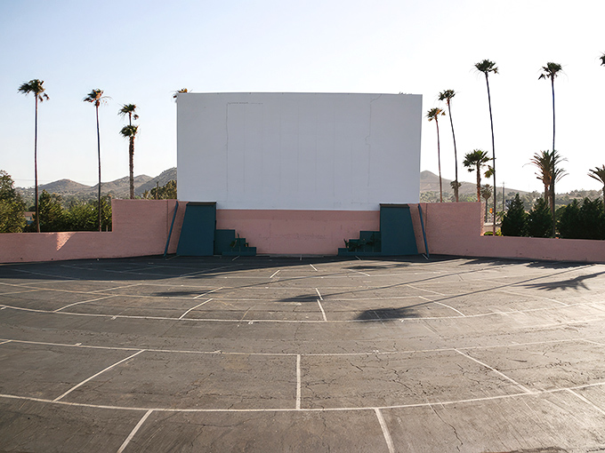 Where mountains meet movies&mdash;Rubidoux's massive screen creates the perfect silhouette against Riverside's natural backdrop.