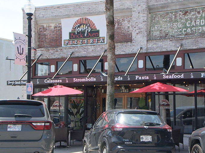That weathered brick facade and those welcoming double doors have been calling pizza pilgrims home for years now.