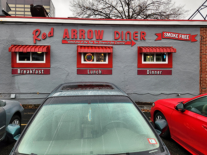"Voted one of the Top Ten Diners in the Country" proclaims the exterior wall, a promise that has lured presidential candidates and everyday heroes alike through these doors.