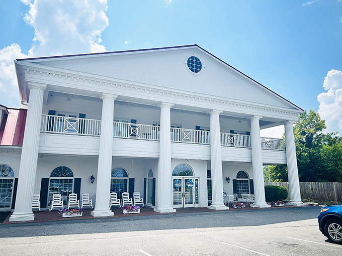 Those majestic white columns aren't just for show&mdash;they're holding up generations of Kentucky culinary tradition and countless food comas.