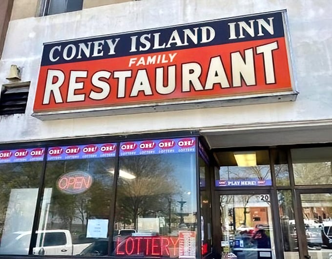 That classic neon sign beckons hungry travelers like a lighthouse for the famished. Some signs promise more than they deliver&mdash;this one understates.