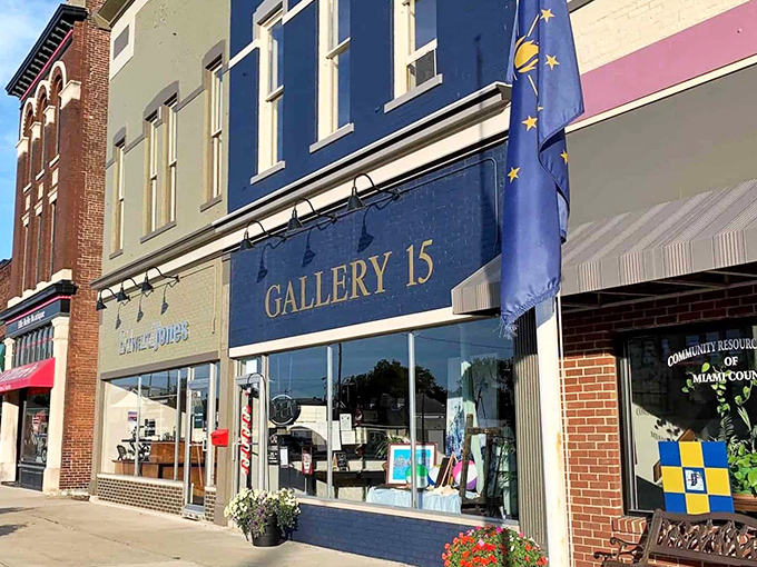 Downtown Peru's historic buildings stand like sentinels of small-town charm, where your Social Security check stretches further than your imagination.