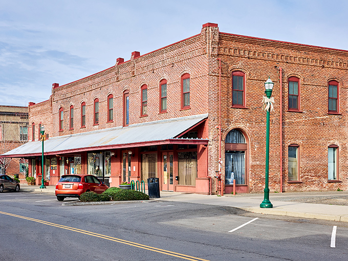 This historic brick building isn't just surviving time&mdash;it's thriving in it. Gridley's downtown architecture speaks of permanence in a world of constant change.