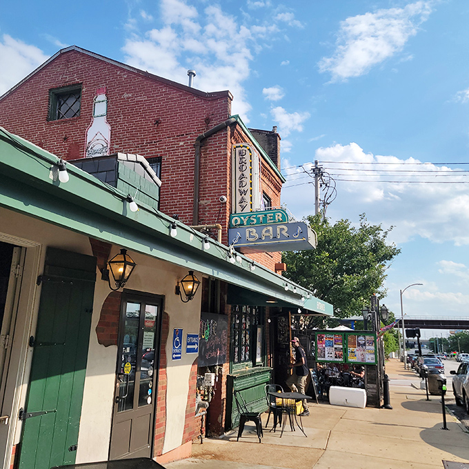That neon sign isn't just advertising&mdash;it's a beacon calling hungry souls to this corner of culinary heaven since long before "foodie" was a word.