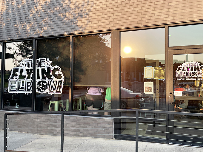 Sunlight streams through the windows of this Marshalltown marvel, where the wrestling-themed exterior gives just a hint of the culinary showmanship waiting inside.