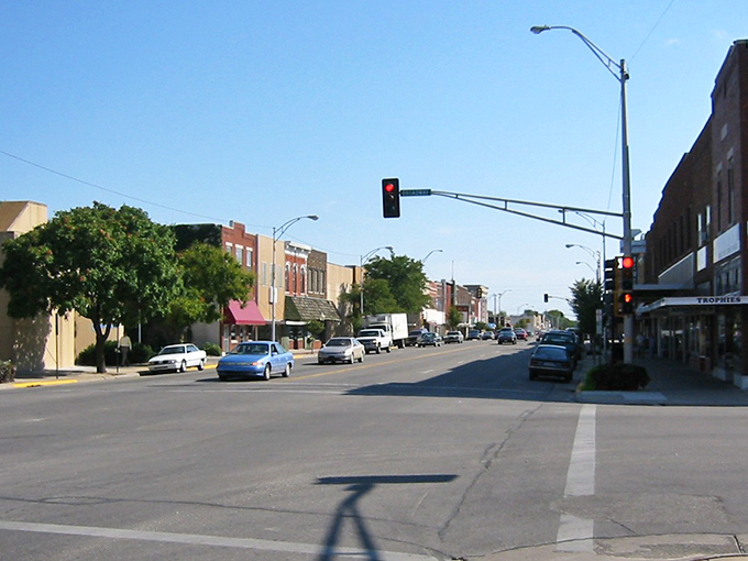 Newton's Main Street whispers stories of simpler times, where traffic jams mean three cars at a four-way stop and everyone waves anyway.