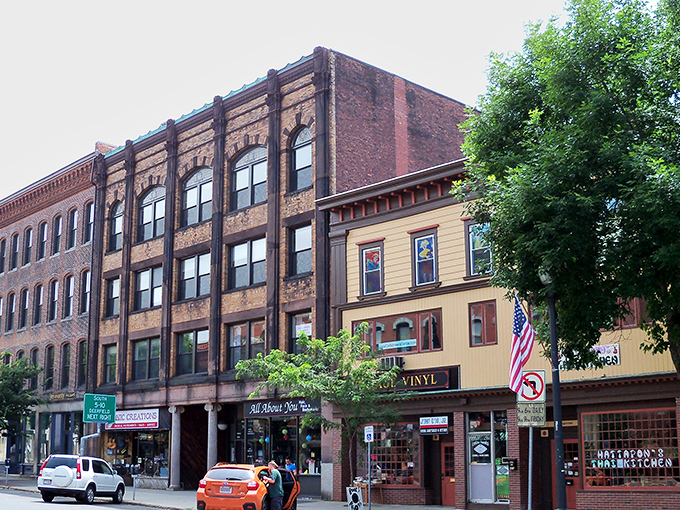 These historic brick facades aren't just pretty&mdash;they're living history where vinyl records and local shops thrive instead of being converted to overpriced condos.
